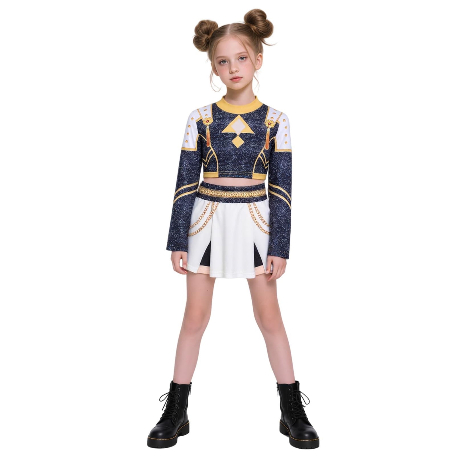 YoupWaven Demon Full Set Outfits Hunters Outfits, Dance Stage Top ...