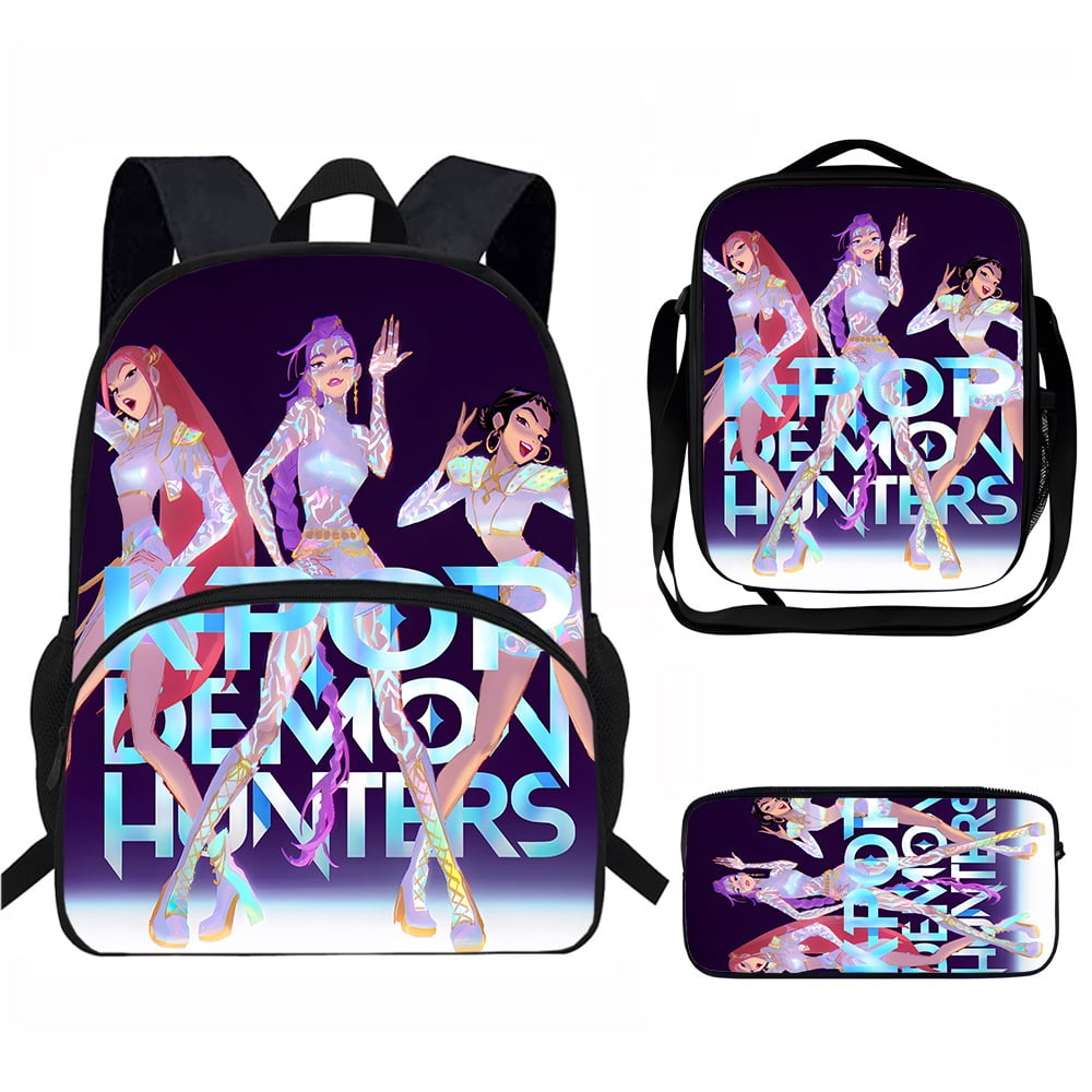 YoupWaven Kpop Demon Hunters Backpacks, Large Capacity School Backpack ...