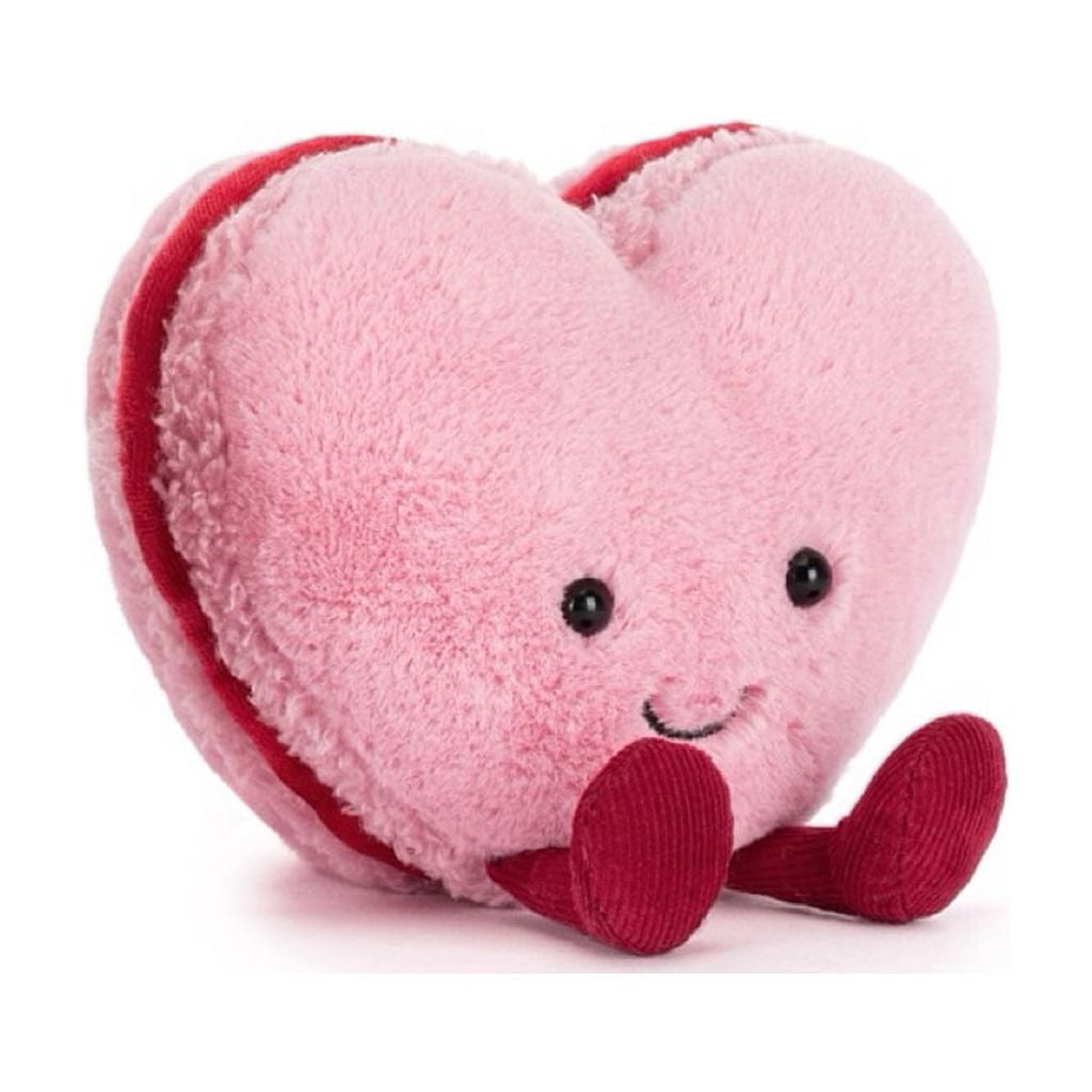 Youpwaven 6 Inch Pink Heart Macaron Plush Doll Toys Valentine's Day ...