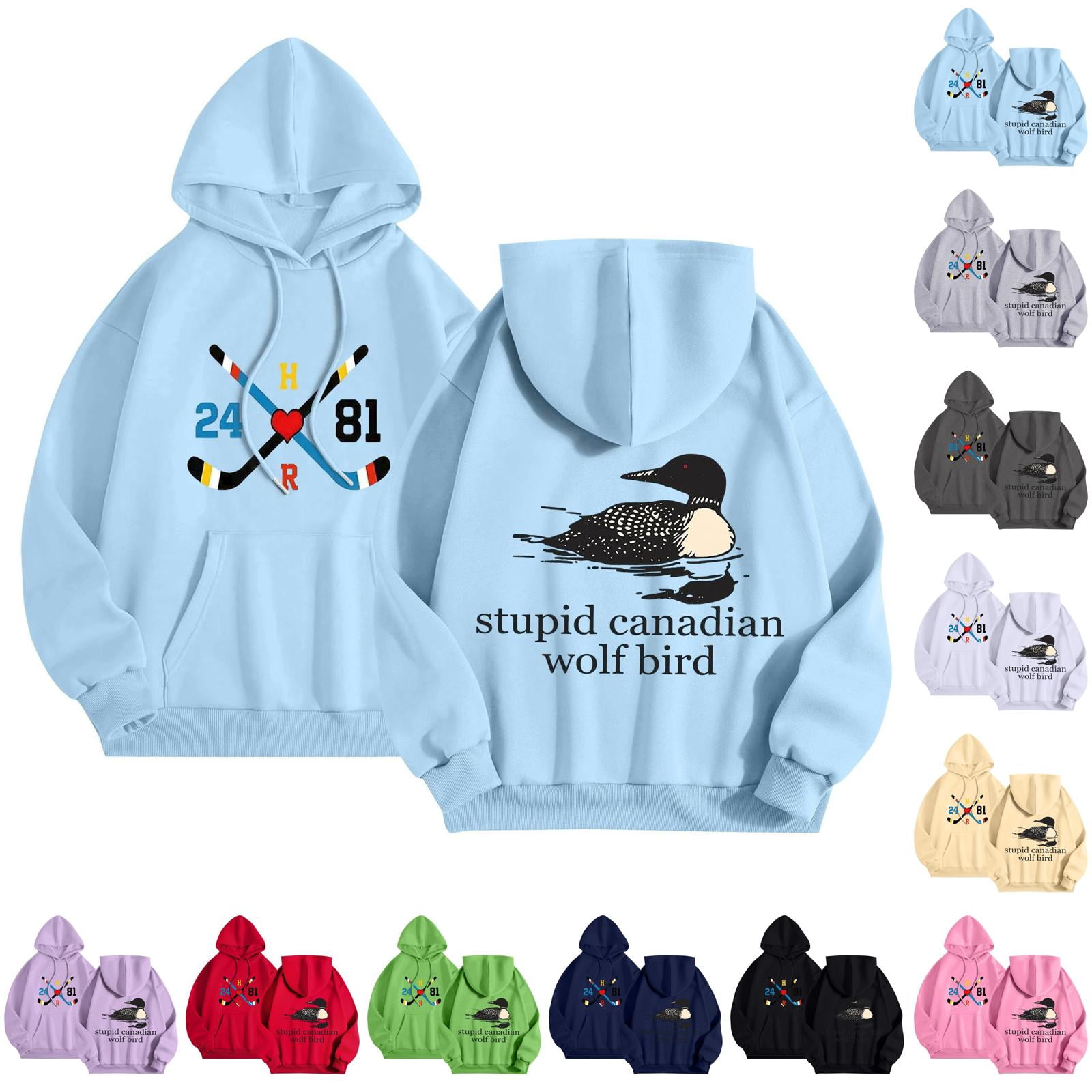 Youpwaven Heated Rivalry Inspired Hockey Hoodie, Ilya & Shane #81 #24 ...