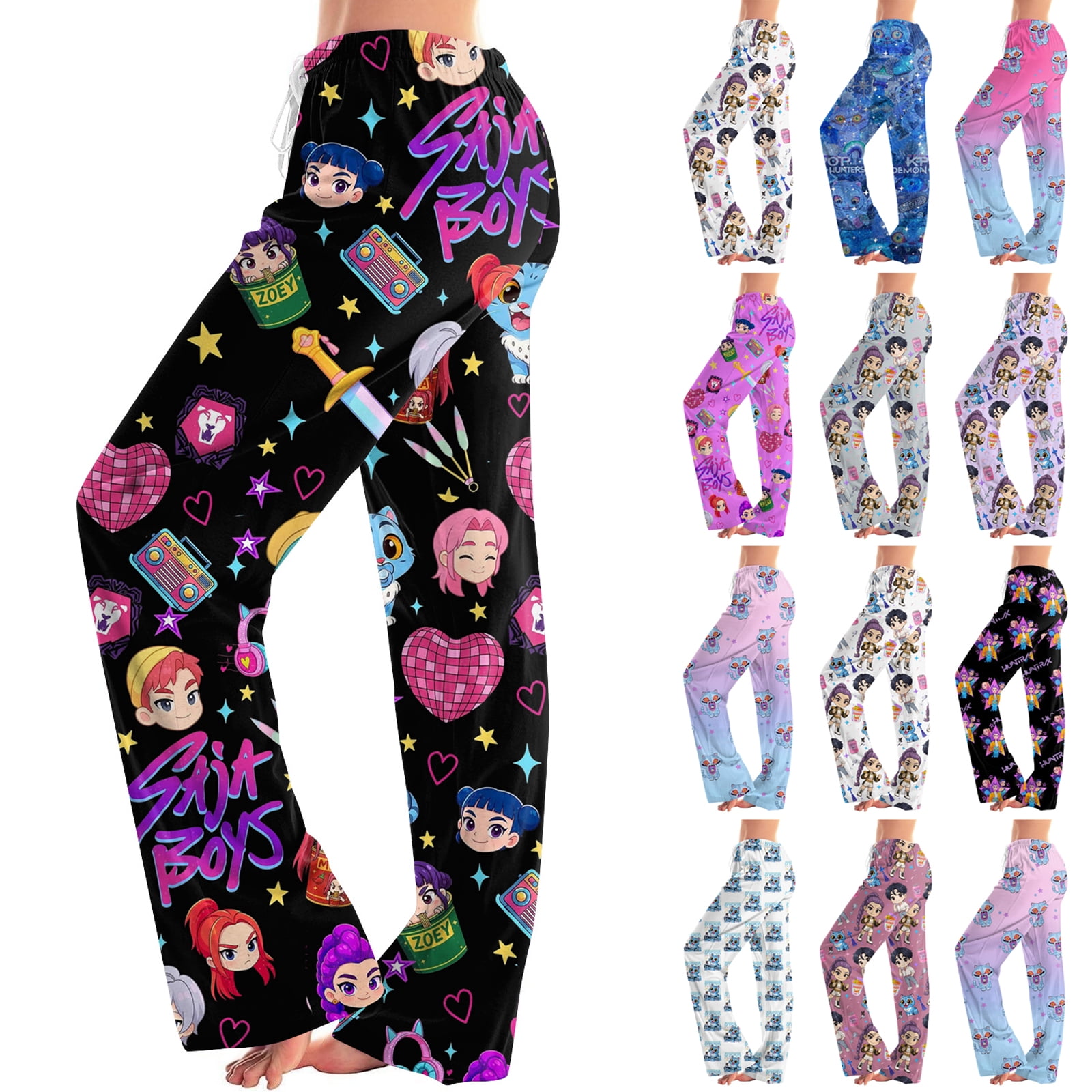 Youpwaven KPop Singers Womens Pajama Pants, Pop Singer PJS Pants, KPop ...
