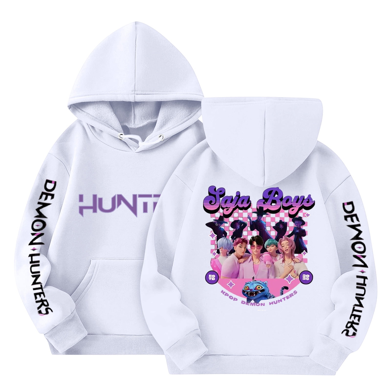 Youpwaven KPop Singer KPop Singers Hoodies, Long Sleeve Fit Pullover ...