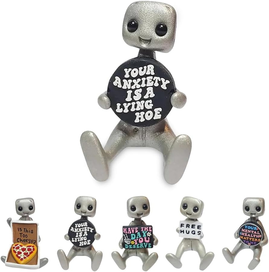 Your Anxiety is A Lying H*e Robot, Your Anxiety is A Lying H*e, Desk ...