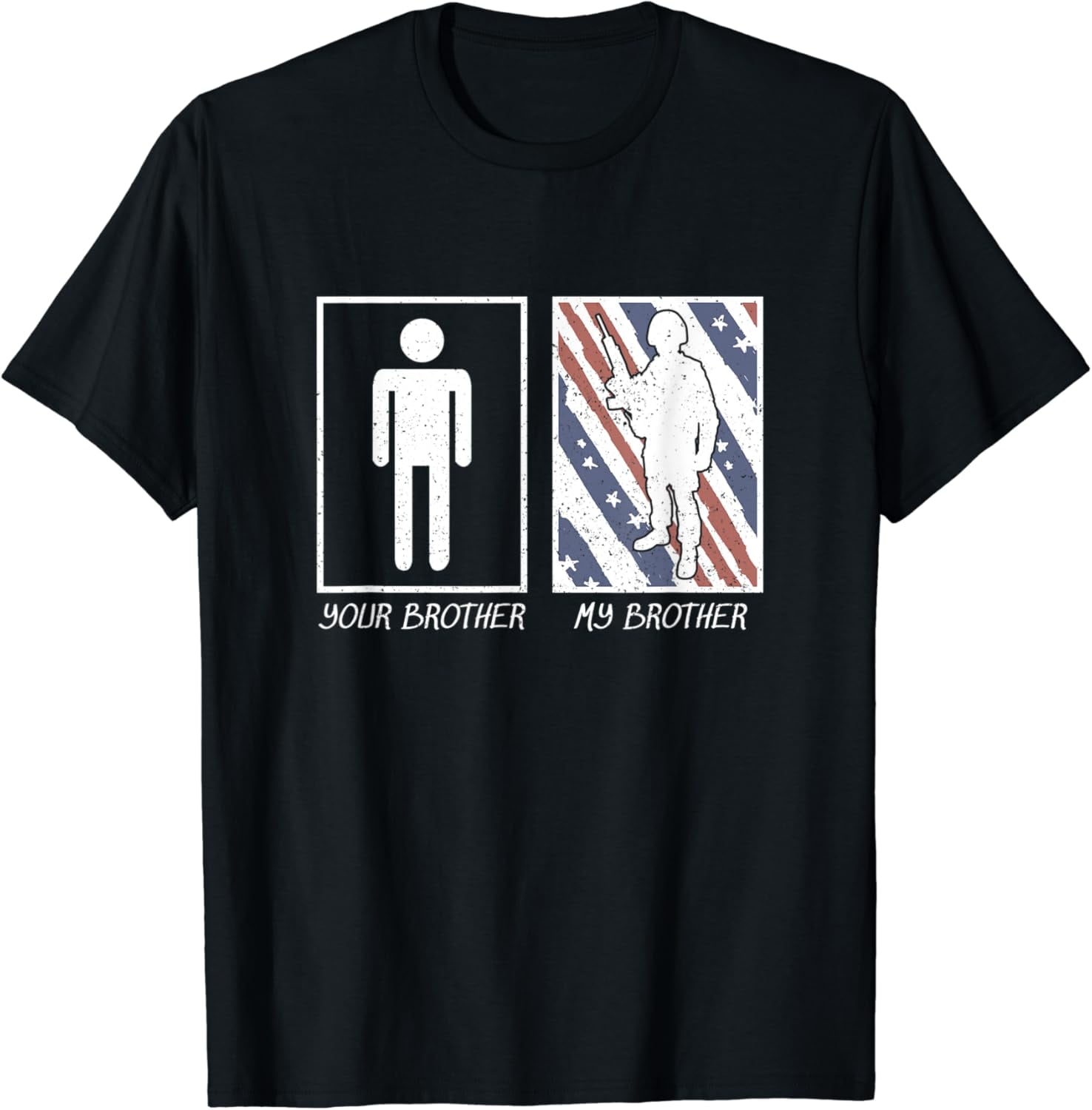 Your Brother My Brother Soldier T-Shirt - Walmart.com