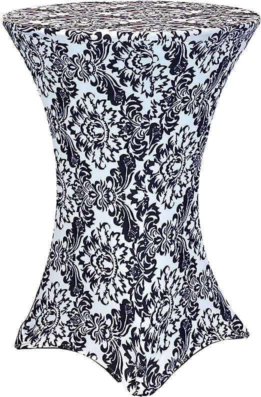 Your Chair Covers - 30 inch Highboy Cocktail Round Stretch Spandex ...
