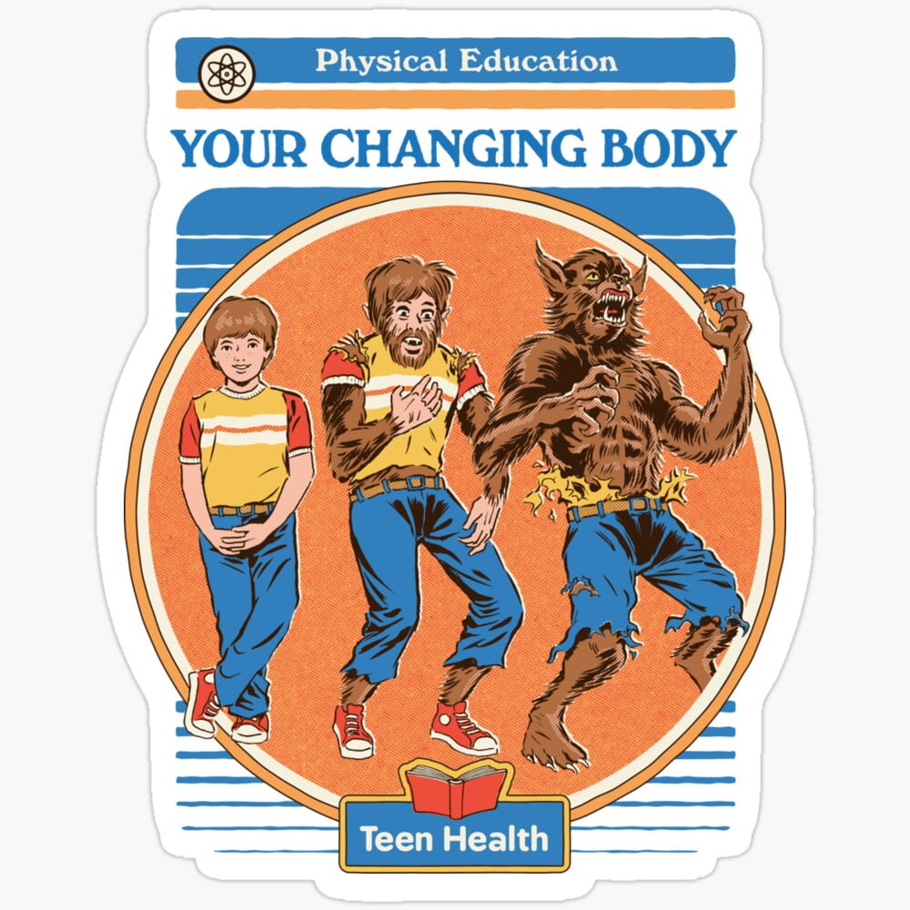 Your Changing Body Sticker Phone Decal Water Bottle Stickers Car Decals ...