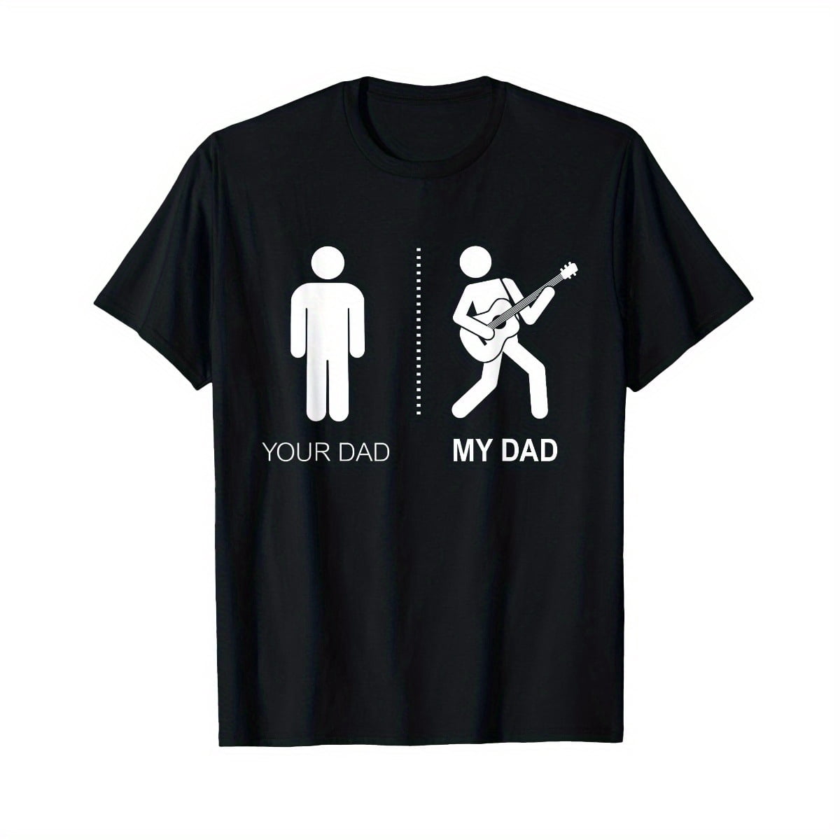 Your Dad My Dad Guitarist Artist Bass Guitar Dad Fathers Day T-Shirt ...