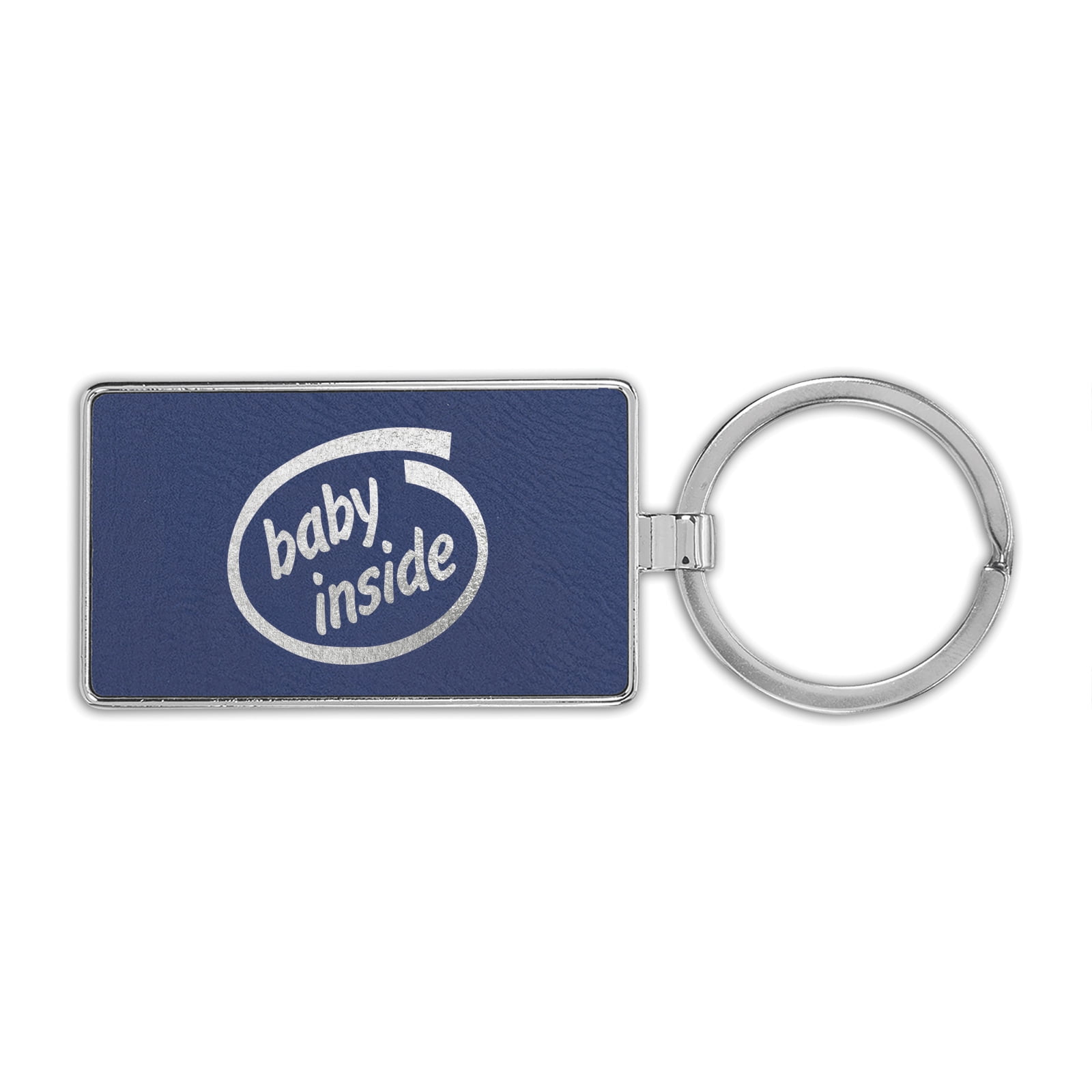 Your Girl Inside Premium Leatherette Keychain jdm - Blue - Walmart.com