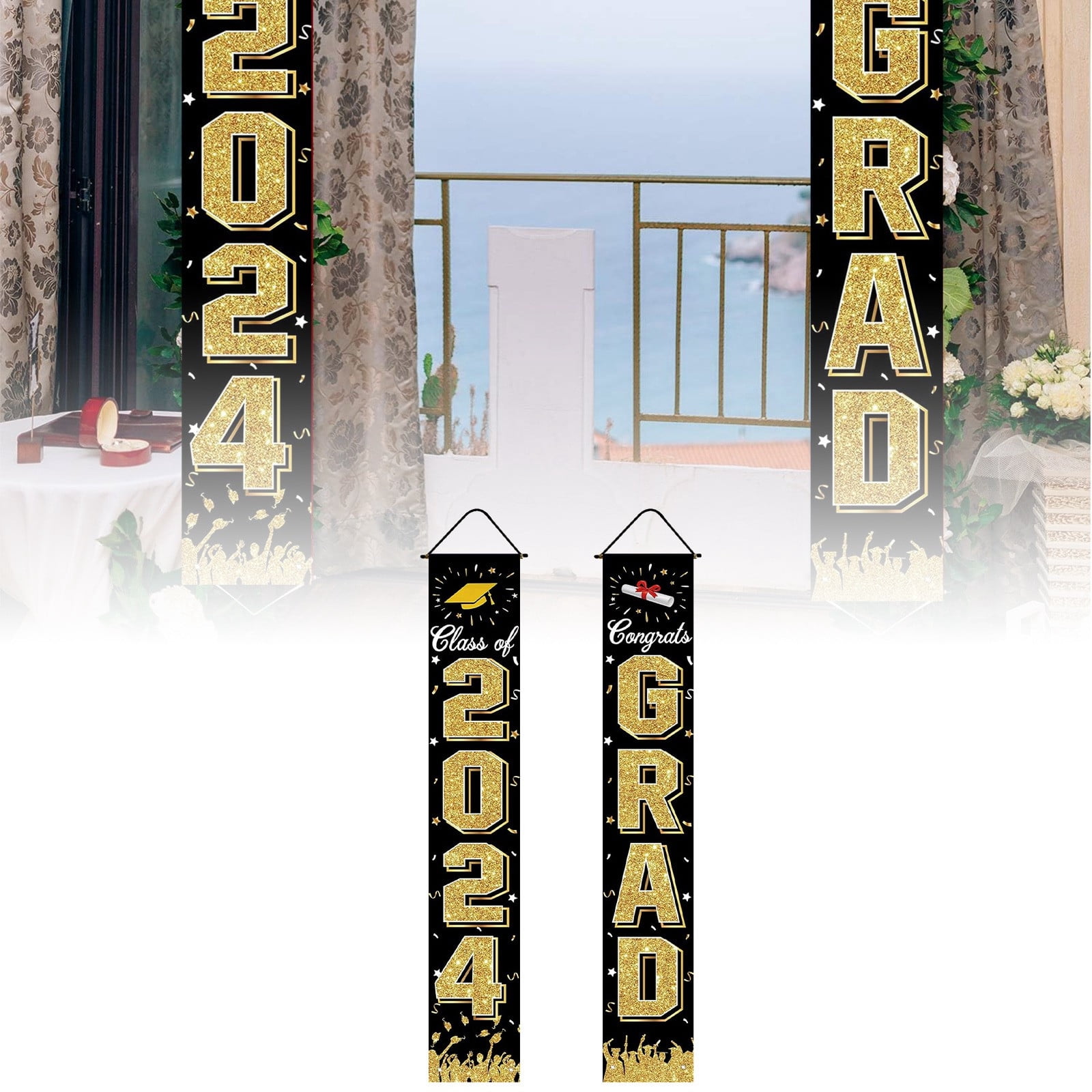 Your Graduation Festivities With Our Exquisite Couplets Banner (180x30cm) . Canadian Flag Small ...