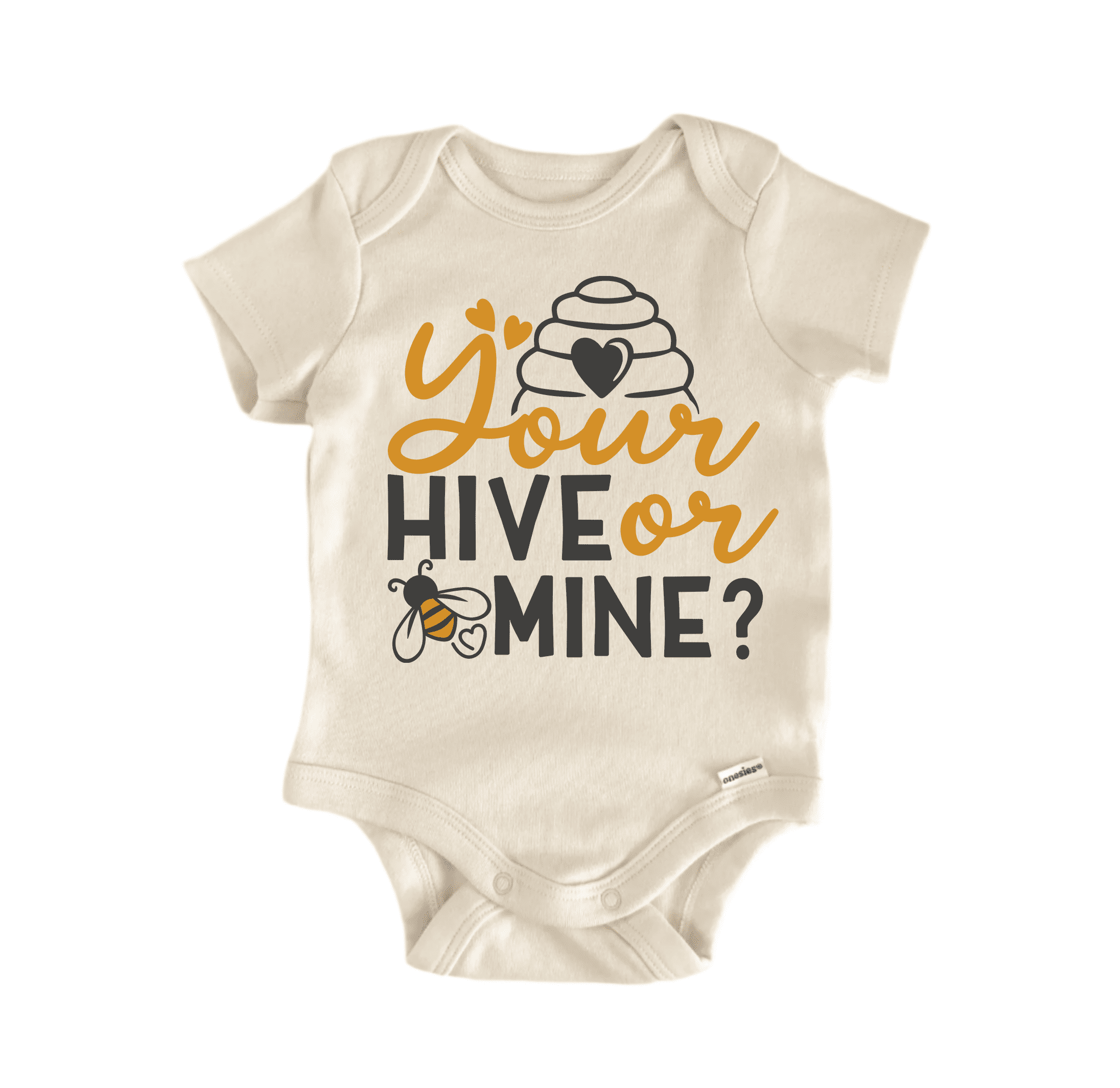 Your Hive Or Mine Honey Bee - Baby Boy Girl Clothes Infant Bodysuit ...