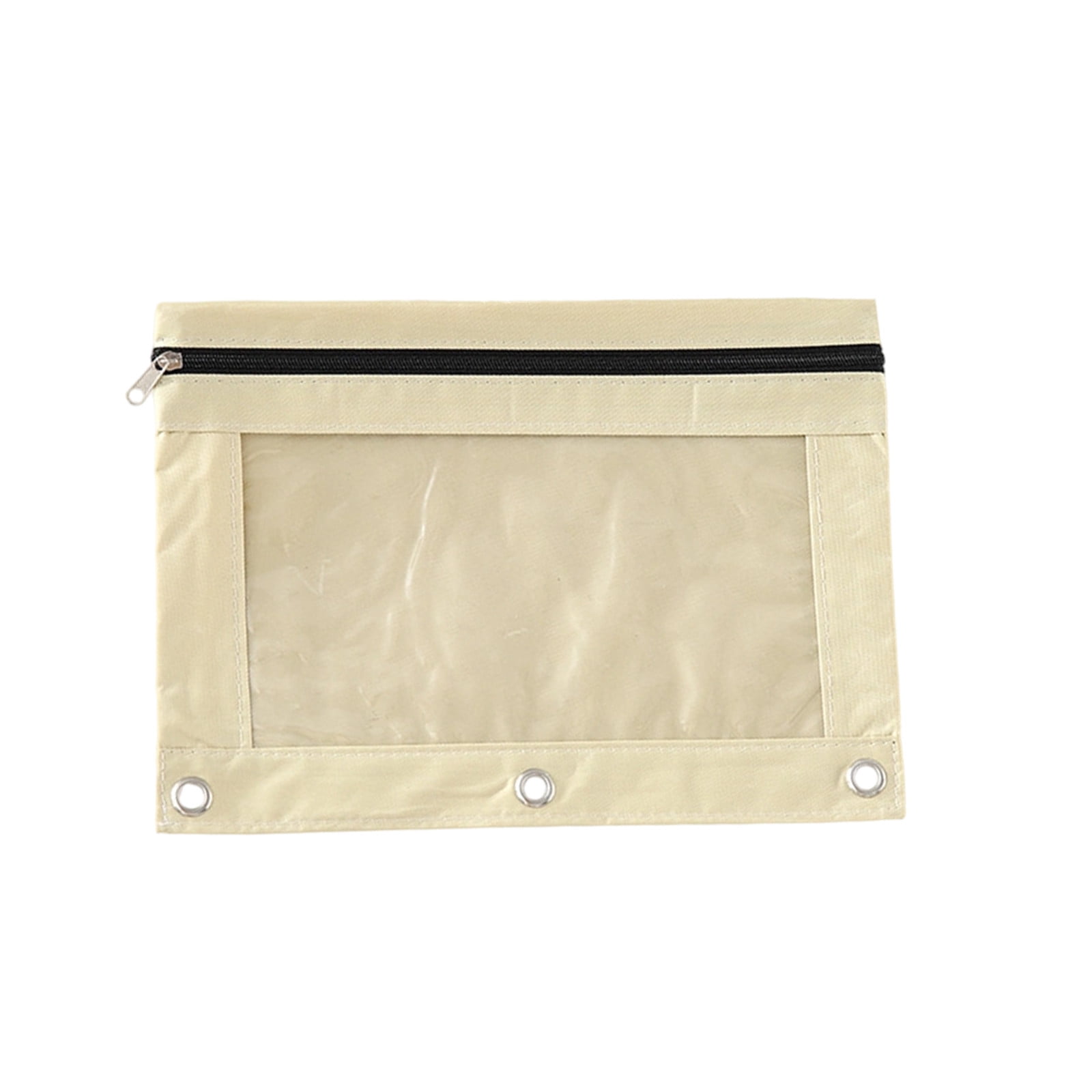 Your Holiday 2Pc B5 File Organizer Bag Three Hole Design Zipper Closure ...