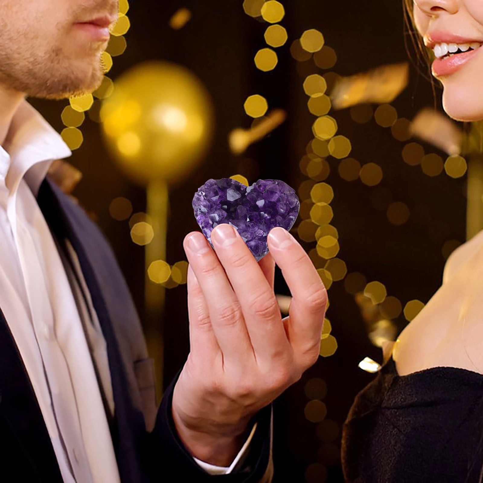 Your Holiday Natural Amethyst Irregular Rough Stones Raw Crystal Rock ...