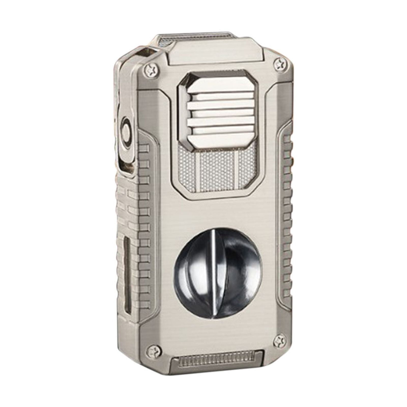 Your Holiday Portable Windproof Triple Flame Butane Lighter Heavy Duty ...