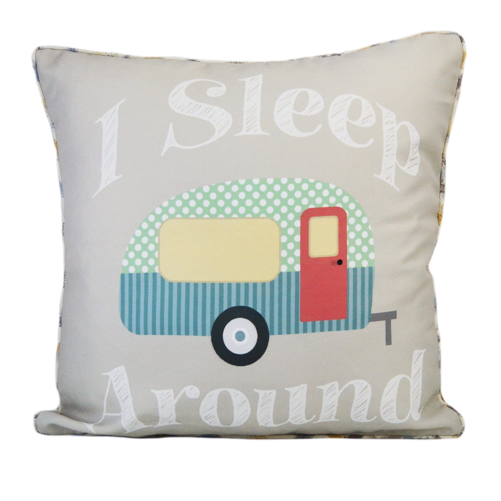 Your Lifestyle Lake Retreat Camper Decorative Pillow - Walmart.com