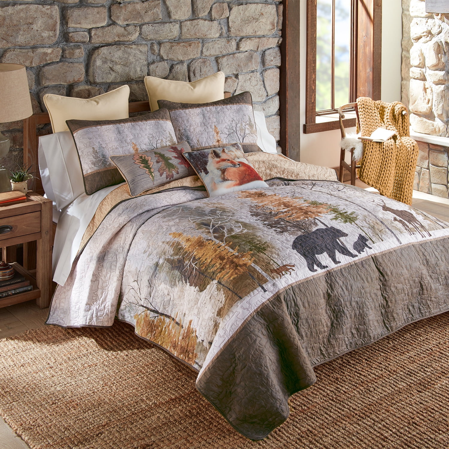 Your Lifestyle by Donna Sharp Dawn Mist UCC 3pc Quilted Bedding Set ...