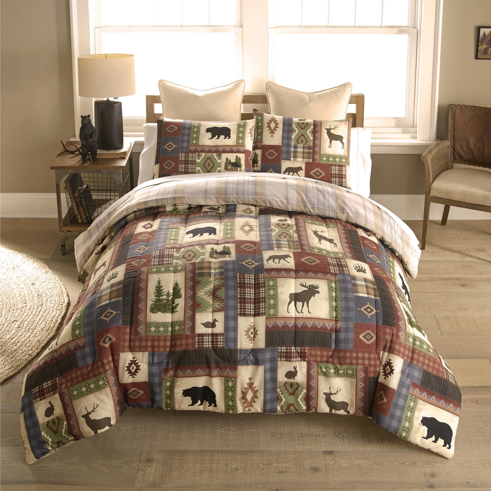 Donna Sharp Forest Grove Bedding Set, Full/Queen Comforter, 2 ...