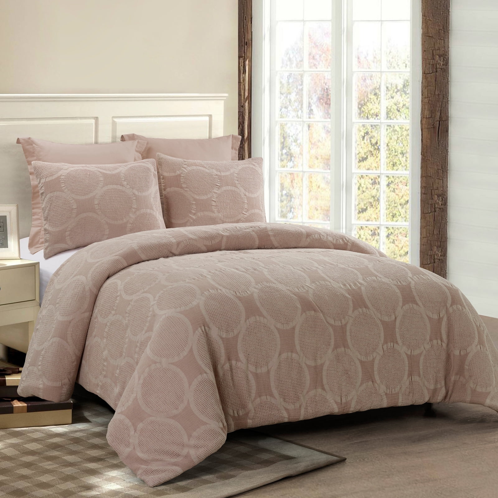 Your Lifestyle by Donna Sharp Leon Blush 3PC King Comforter Set ...