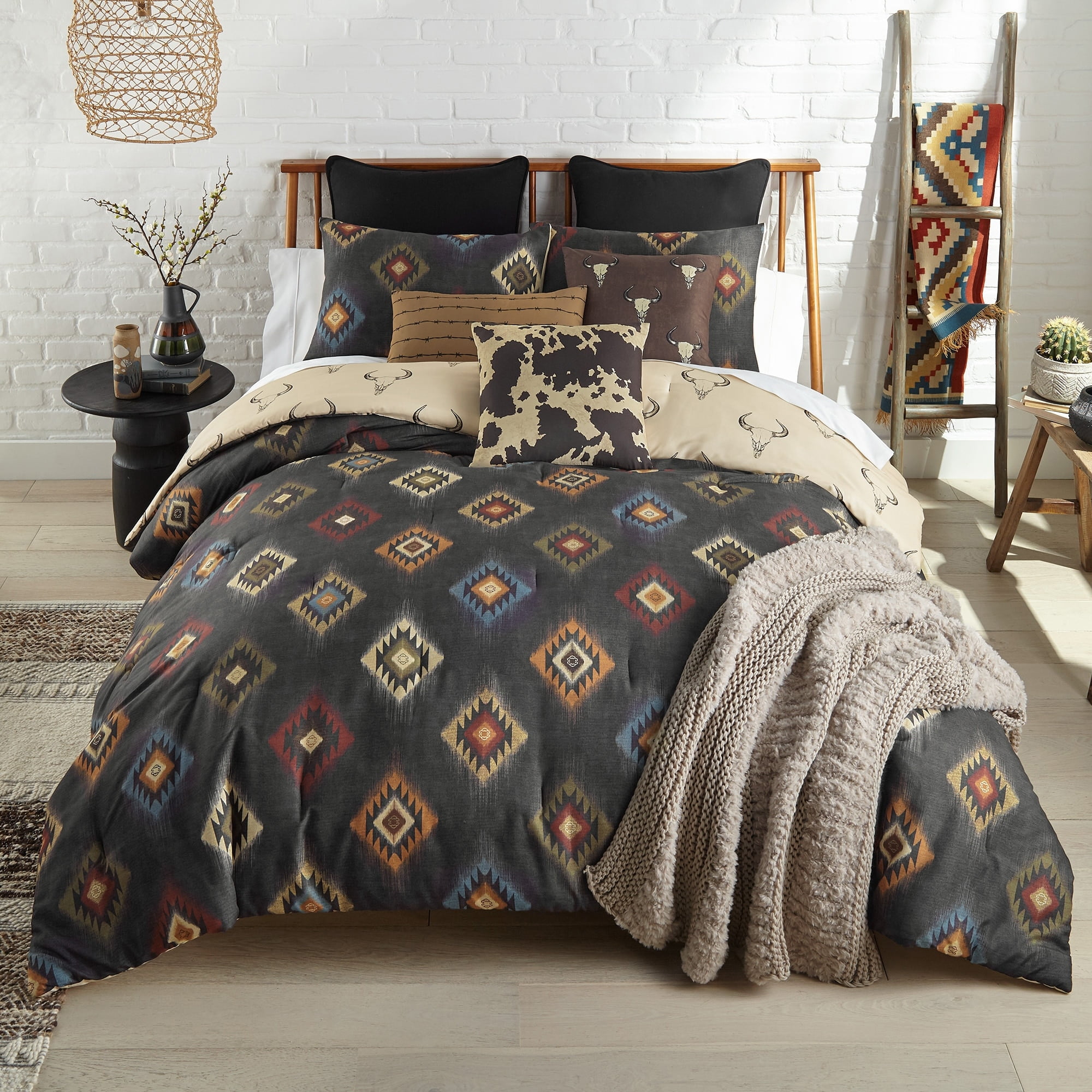Your Lifestyle by Donna Sharp Phoenix 3PC Comforter Set Queen - Walmart.com
