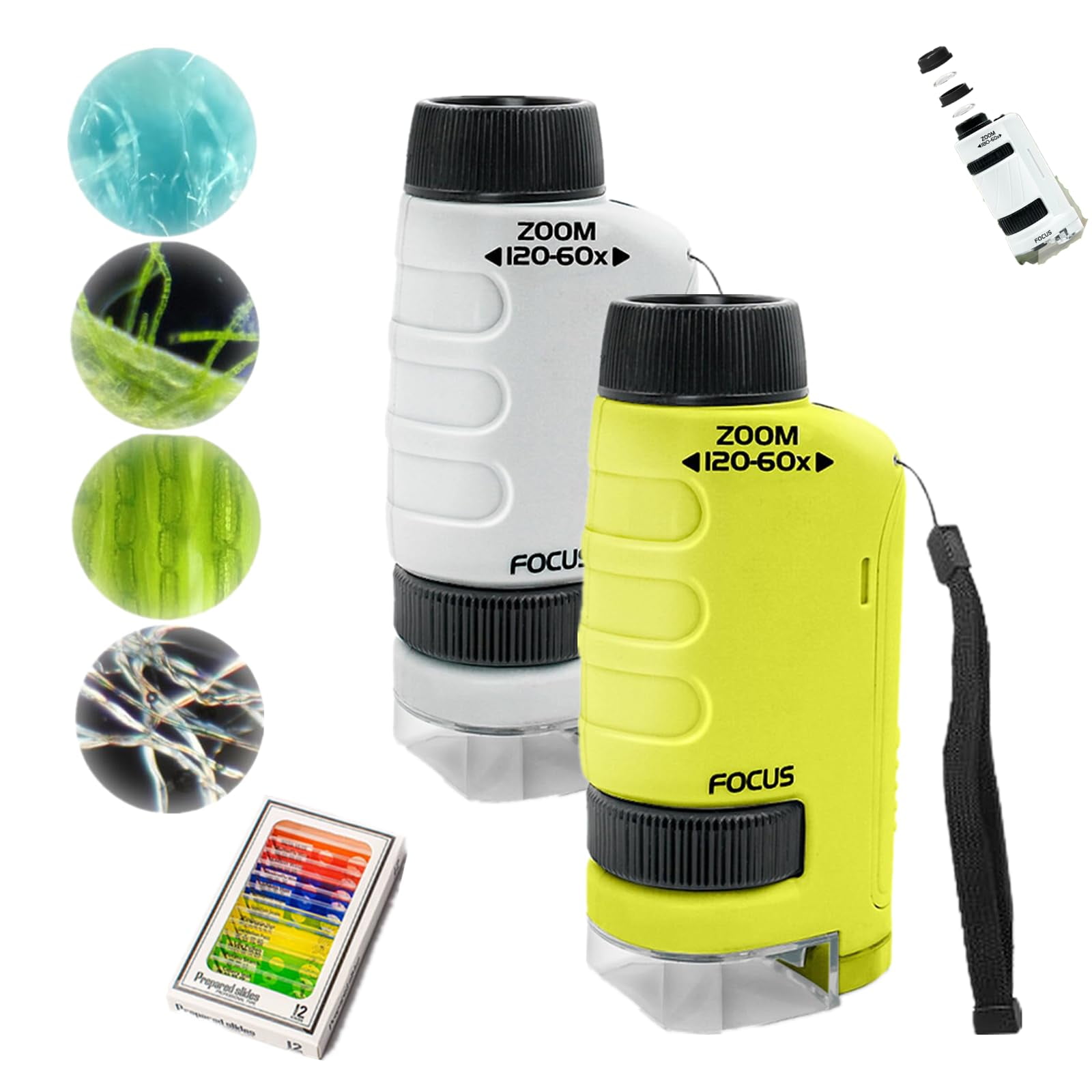 Your Little Scientist Microscope,2024 New Miniscope Portable Miniscope ...