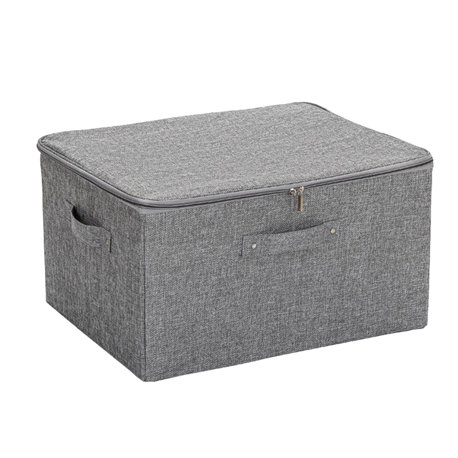 Your Orders! Storage Bins With Zipper Lid Storage Boxes With Handles Pp ...