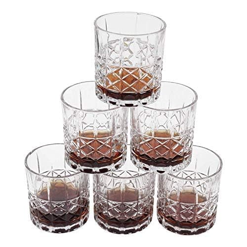 Your Shoppy Italian Premium Classic Whiskey Glasses Set of 4 Whisky ...
