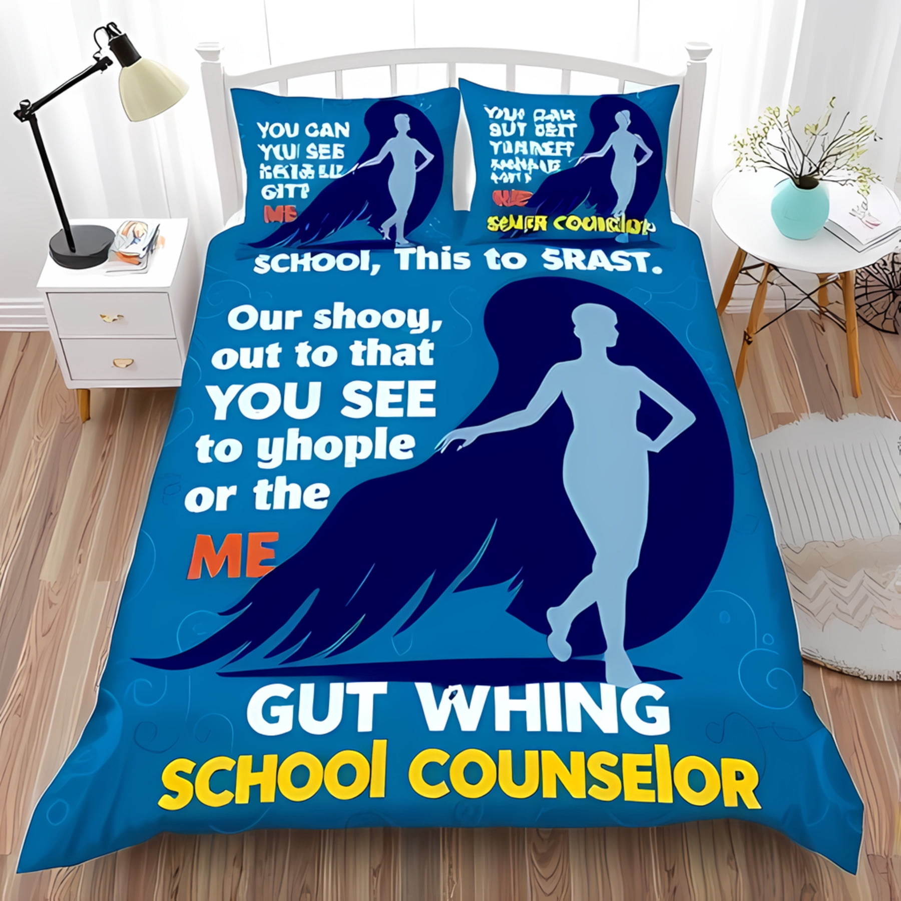 Your Space with Our 3-Piece Blue Duvet Cover Set - Inspiring Design for ...