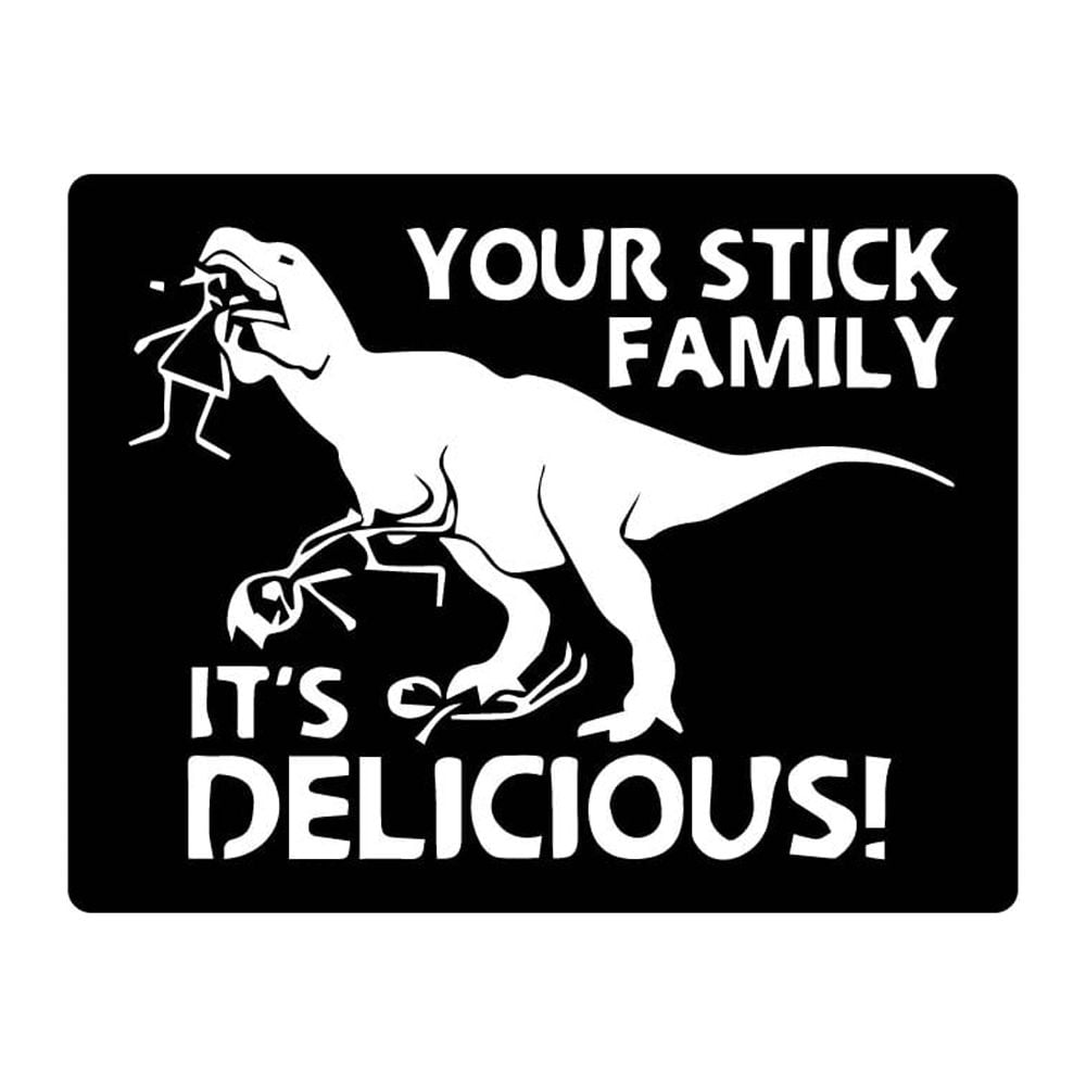 Your Stick Family It's Delicious Vinyl Sticker Decal (3.5" x 4.5 ...