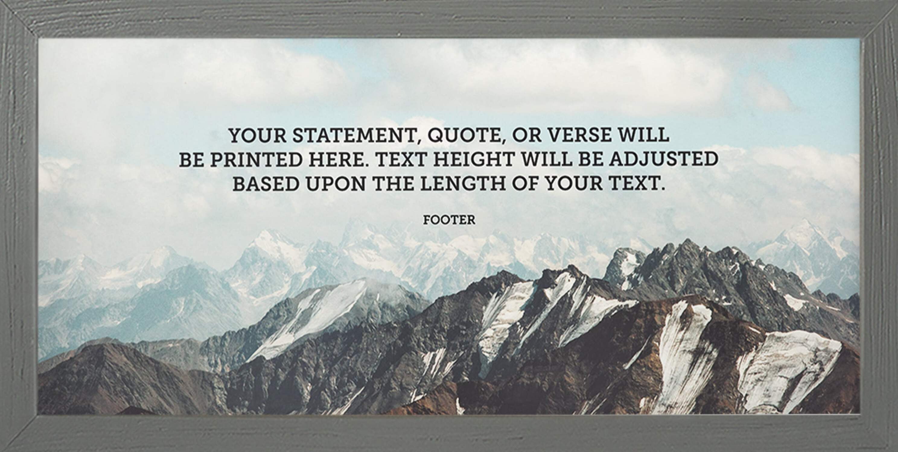 Your Text Template | Custom Quote, Poem, Verse Print, Wall Decor ...