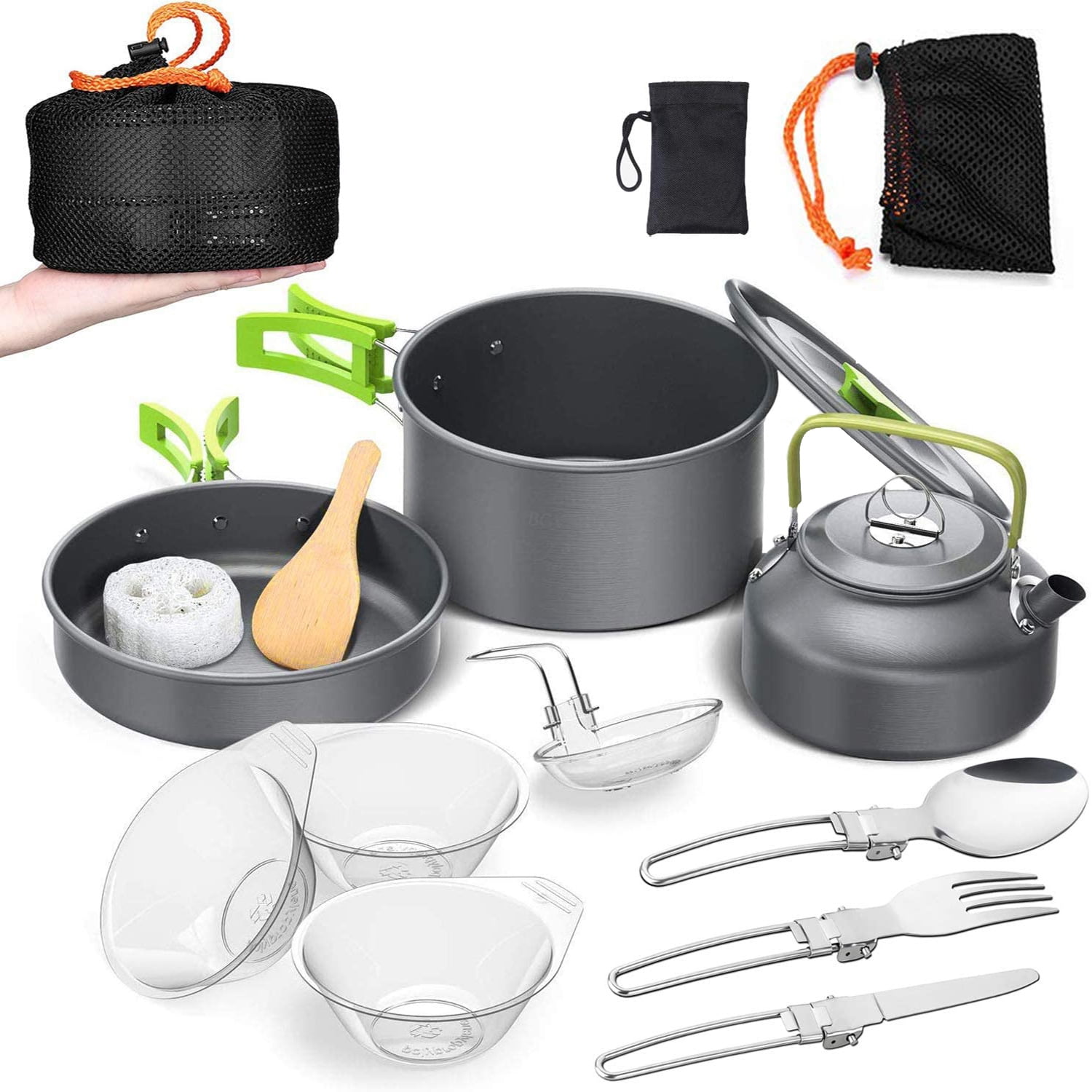 Your Ultimate Outdoor Chef's Kit, Lightweight Cookware Set for ...