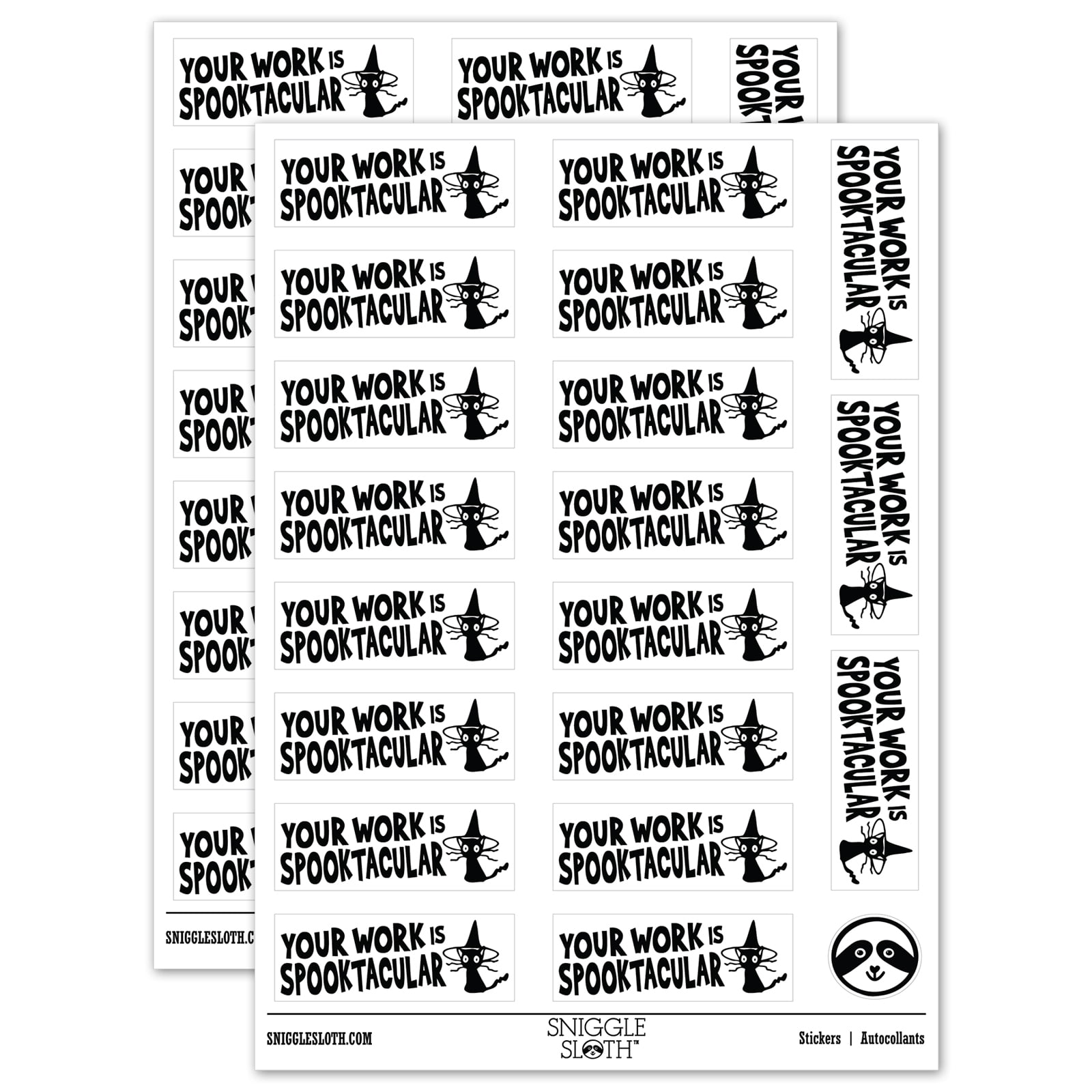 Your Work is Spooktacular Spectacular Teacher Student School Sticker ...