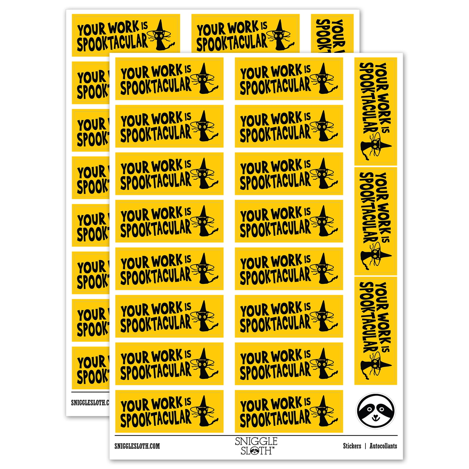 Your Work is Spooktacular Spectacular Teacher Student School Sticker ...