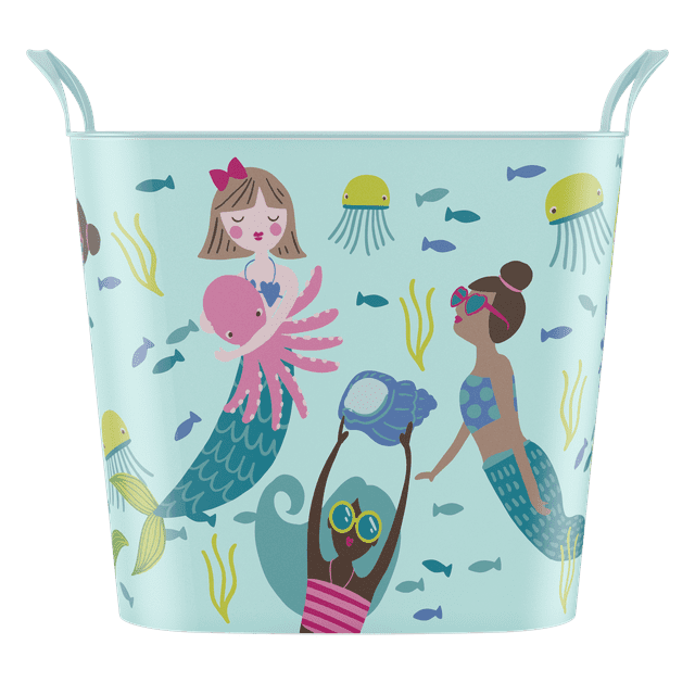 Your Zone 25-Liter Flexible Storage Tub - "Mermaid". Flexible ...