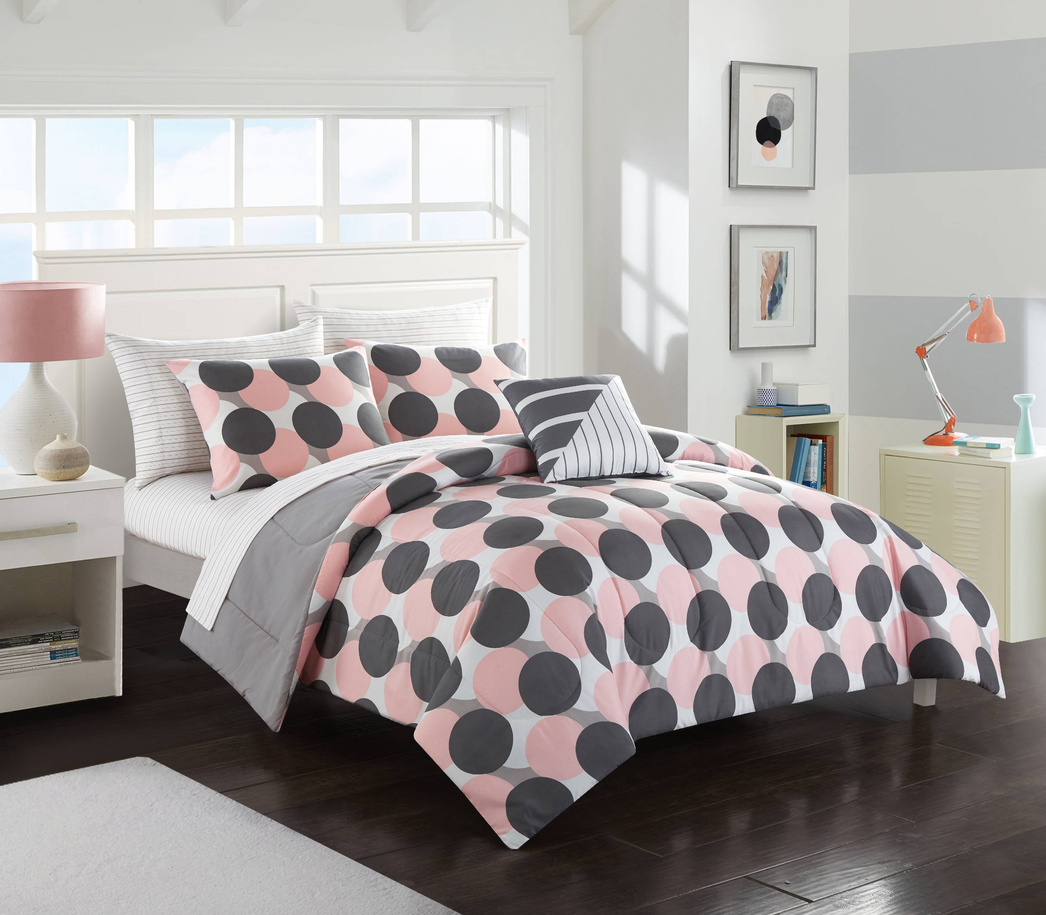 Black Polka Dot Comforter