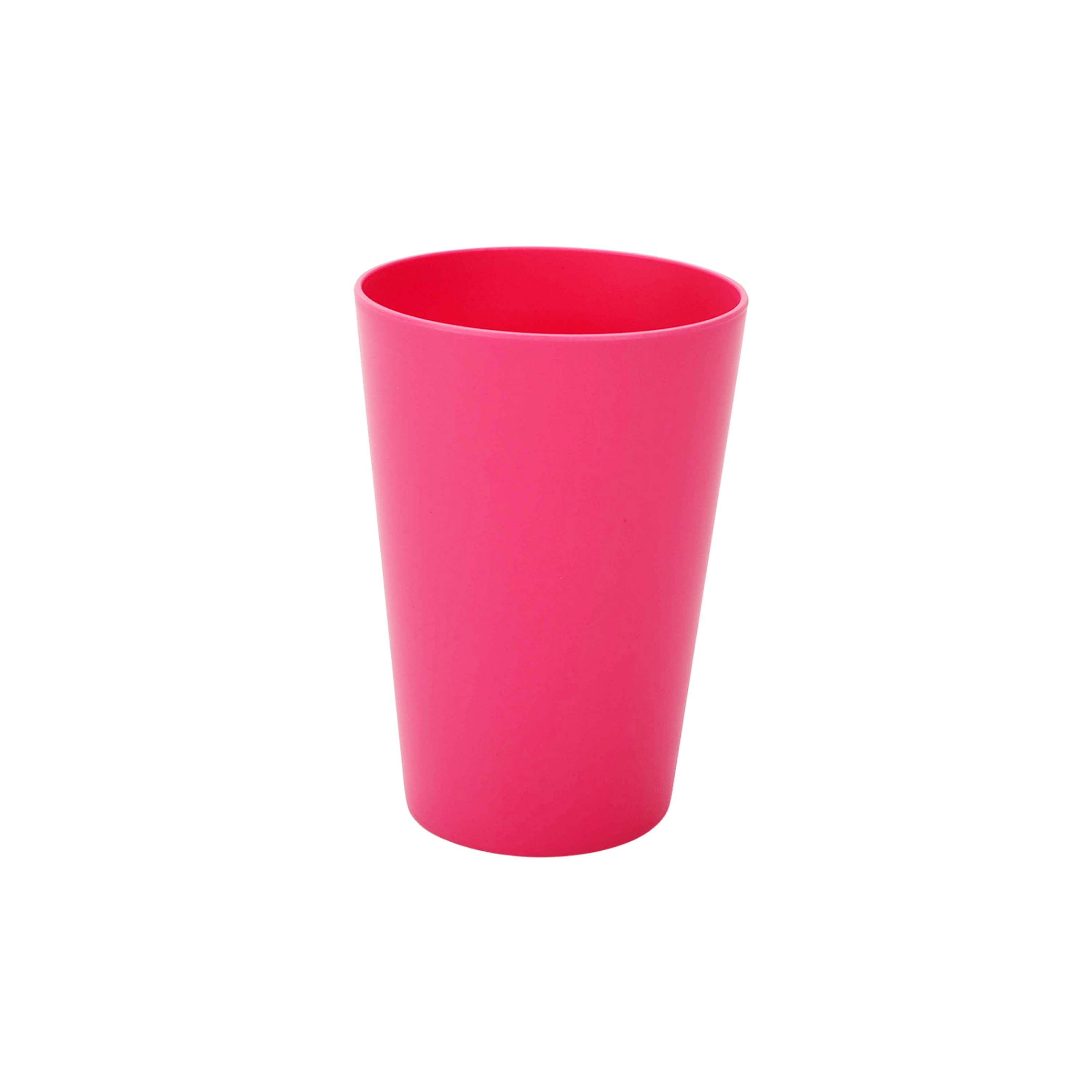 Your Zone Pink 15-Ounce Plastic Cup, Single Piece Tumbler - Walmart.com
