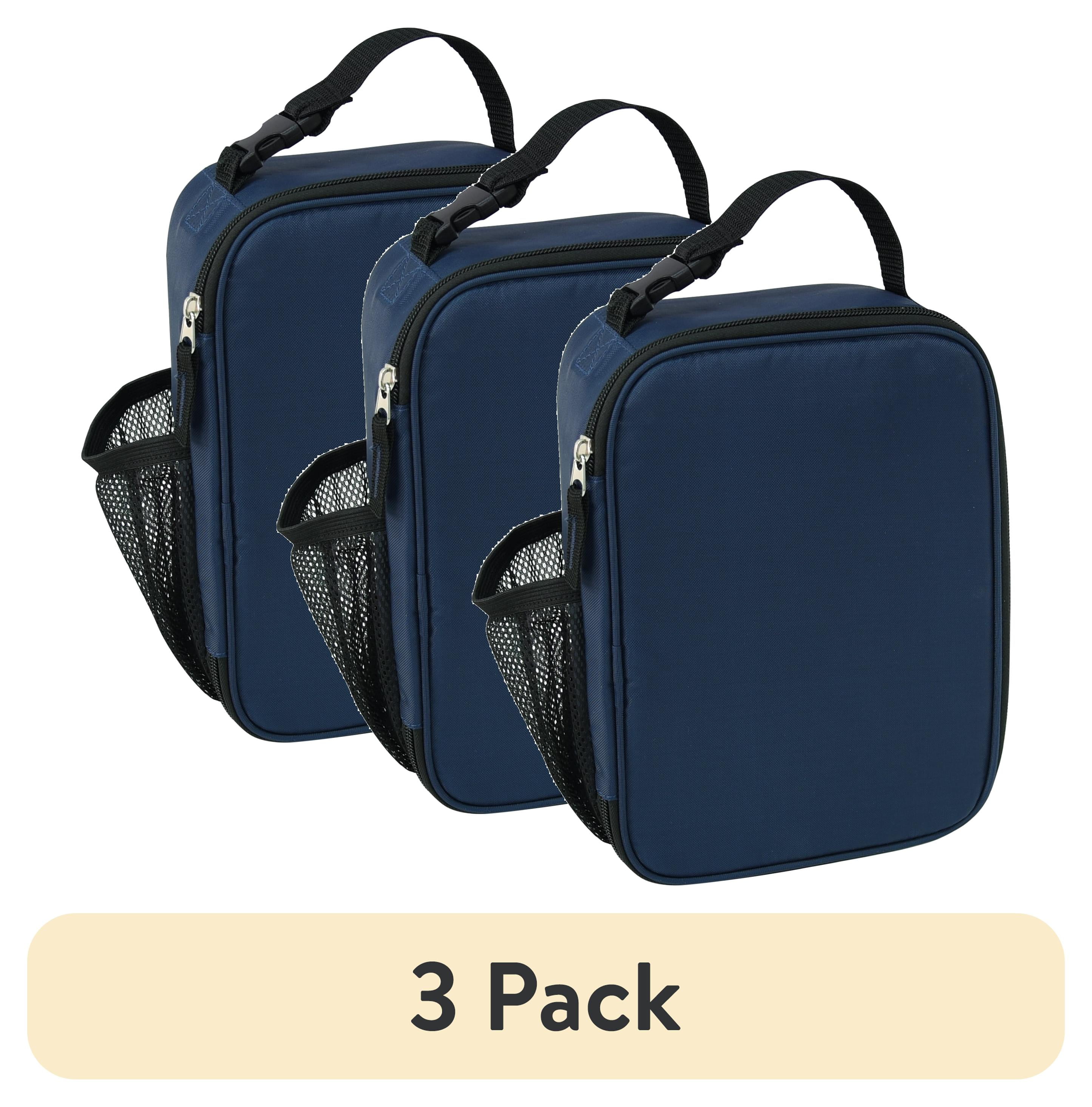 (3 pack) Your Zone, Reusable Lunch Bag/Insulated Lunch Kit/Classic ...