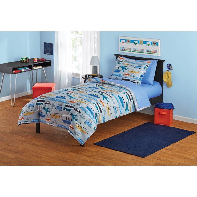 Your Zone Transportation Bed in a Bag Coordinating Bedding Set ...