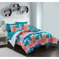 Your Zone Twin Color Splash Bed in a Bag Bedding Set, 5 Piece - Walmart.com