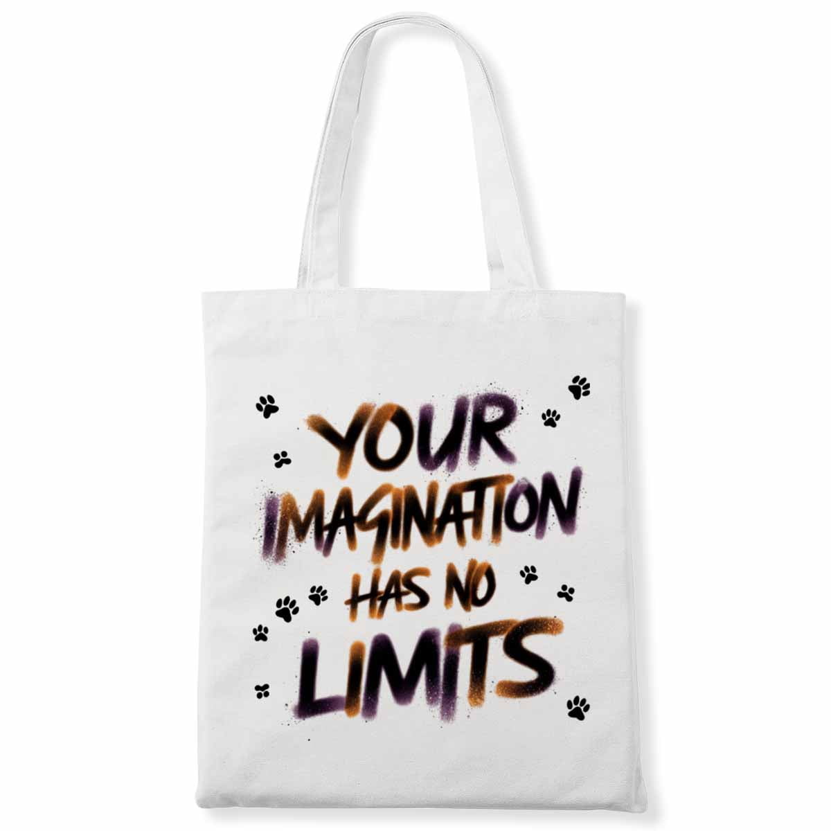 Your imagination has no limits Tote Bag Canvas Good Bad Witches Funny ...