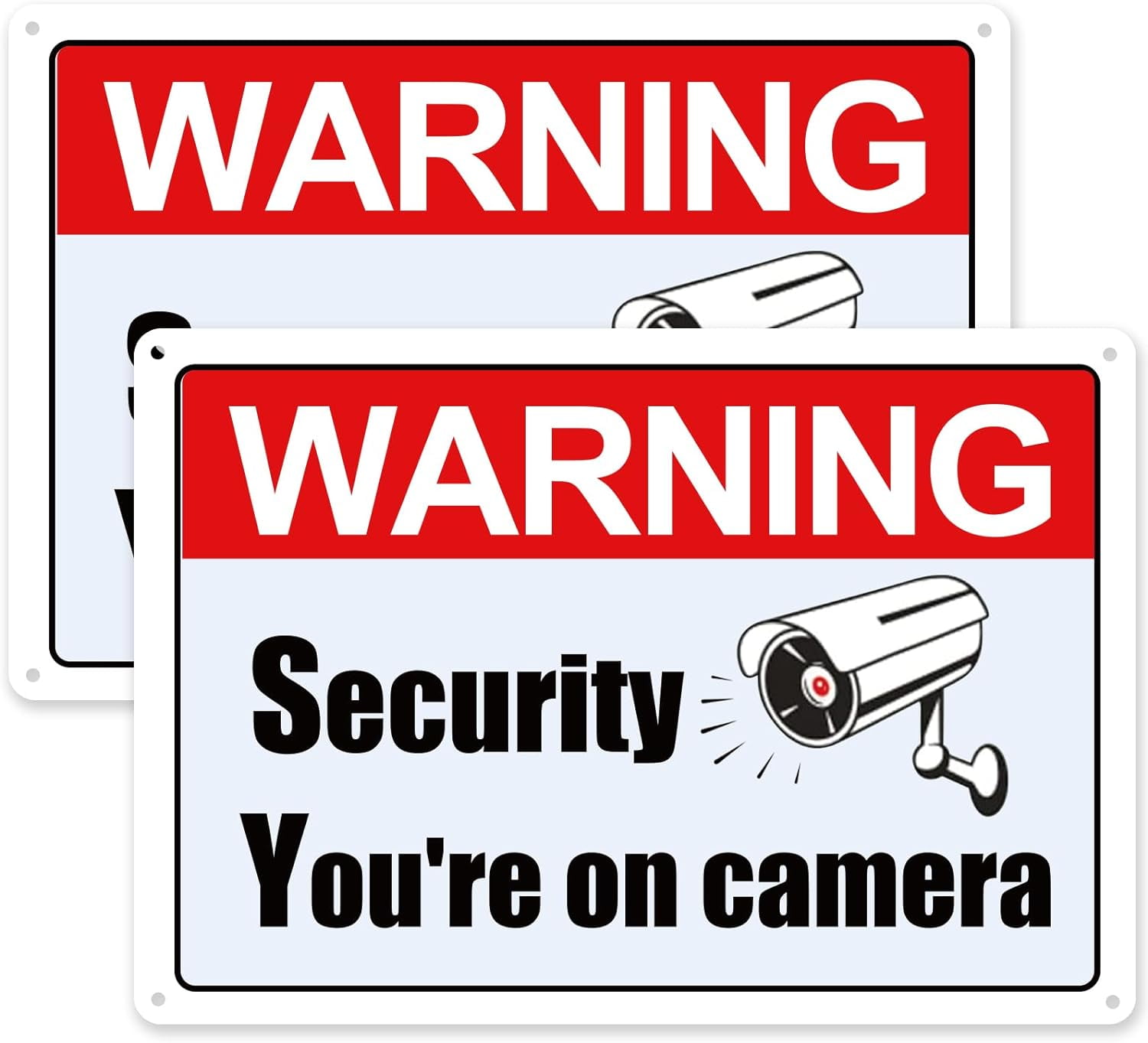 Your on Camera Signs - Warning The Owner Of This Property Sign - 24 ...