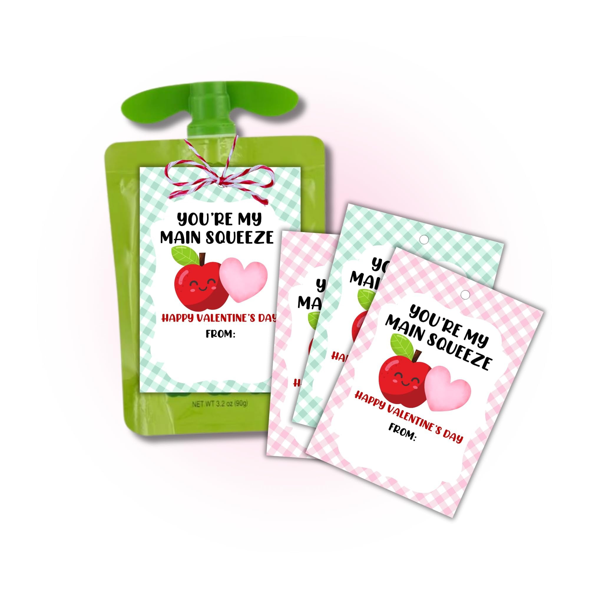 Youre My Main Squeeze Valentine's Day Hang Tags with Hole for ...