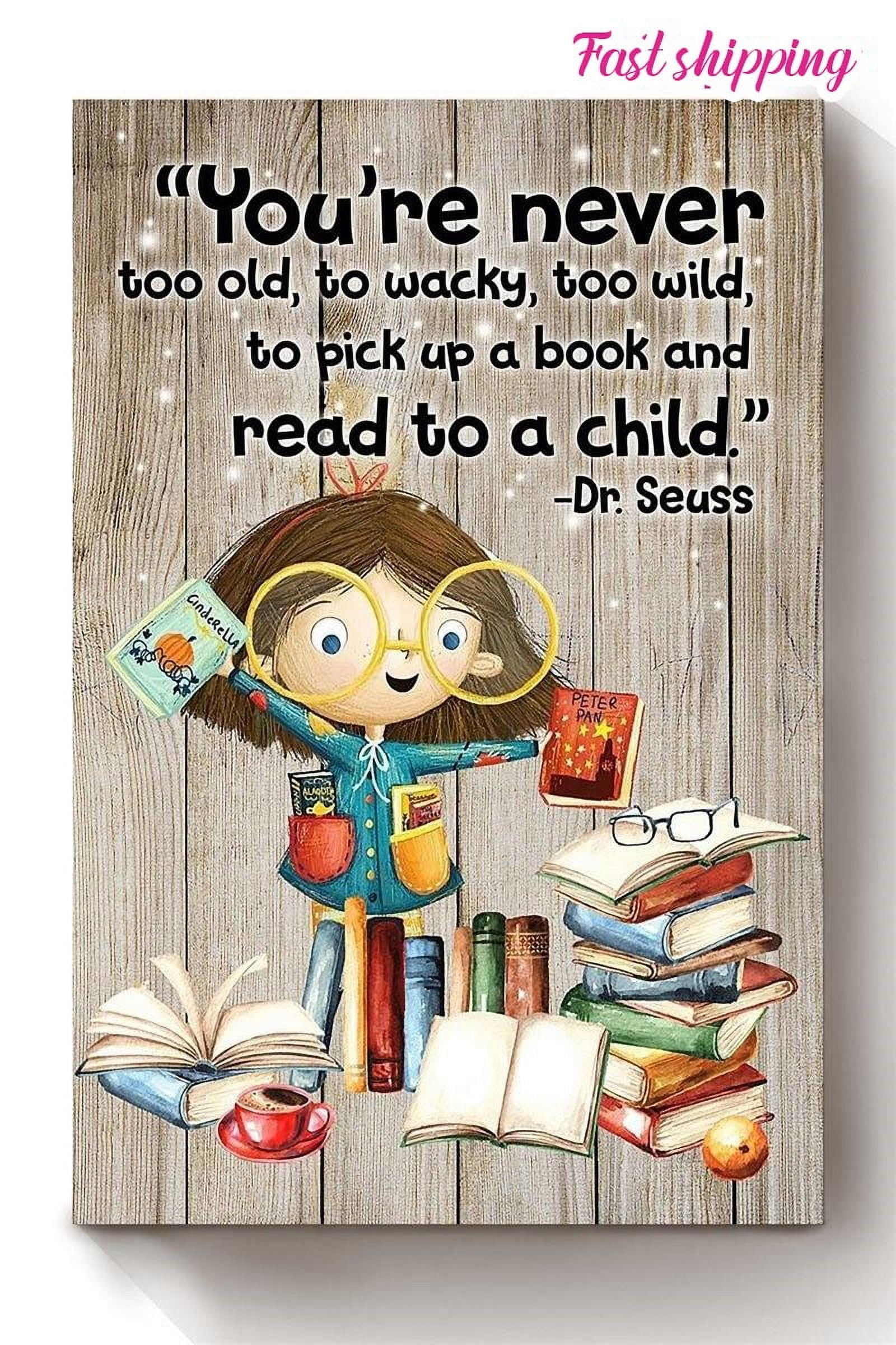 Youre Never Too Old To Pick Book And Read To Child Bookaholic Bookworm ...