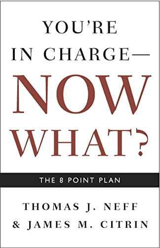 Pre-Owned Youre in Charge, Now What?: The 8 Point Plan Paperback Thomas ...
