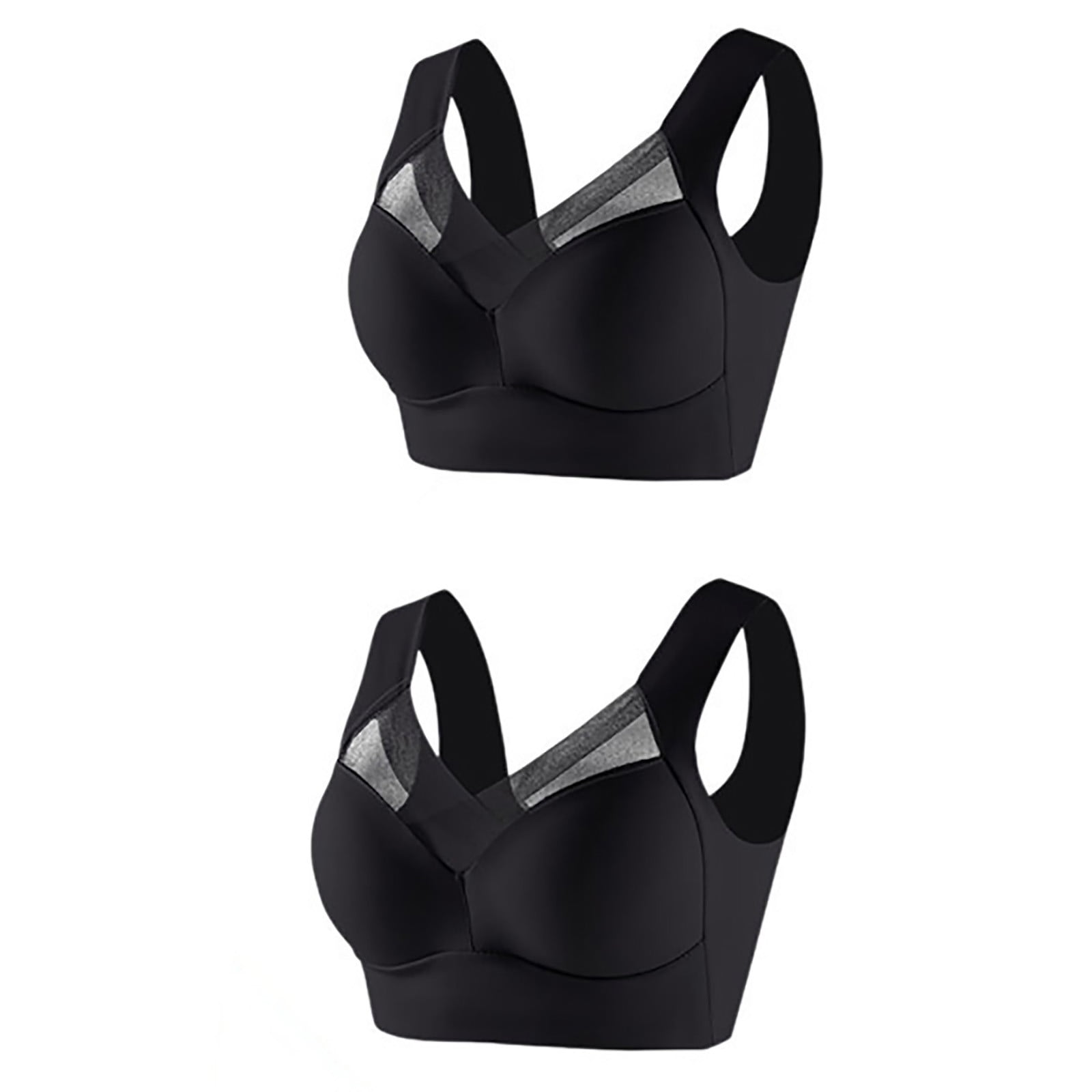Yourumao Fall Deal Minimizer Bras for Women Full Coverage Wire Free ...