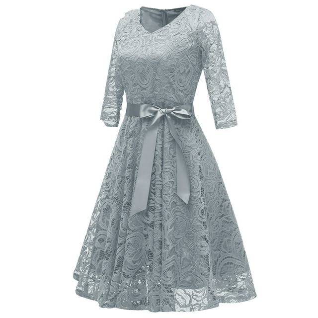 Yourumao Lace Appliques Mother Of The Bride Dresses With Half Sleeves A