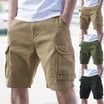 YEYLANERS Cargo Shorts for Men Elastic Waist 2024 Summer Casual Bermuda ...
