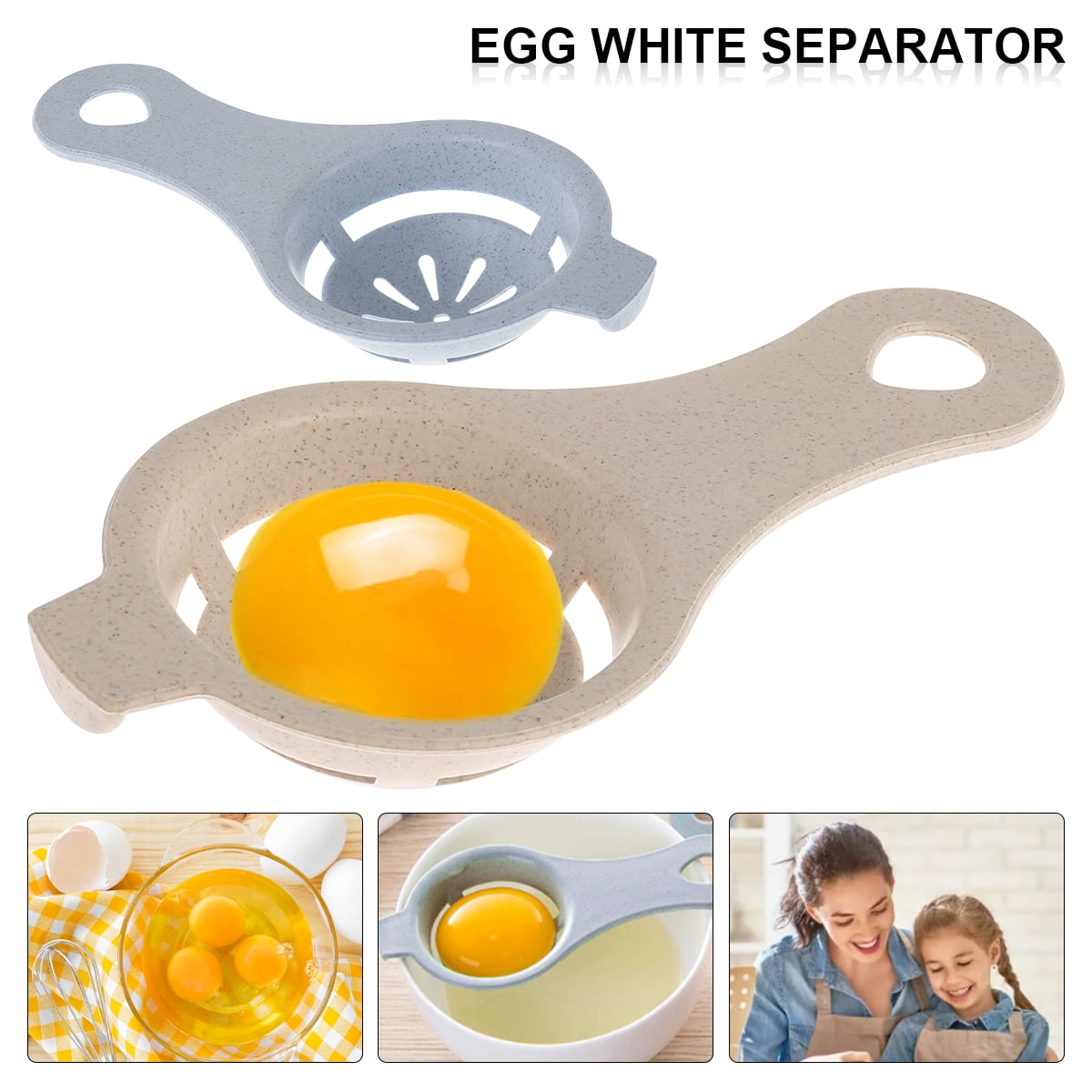 Yous Auto Egg Separator with Hang Hook Portable and Lightweight Egg ...