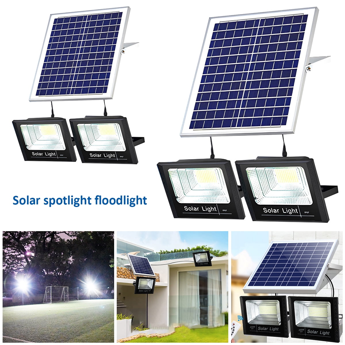 Yous Auto Solar Lights Outdoor High Brightness Light Sensor Solar Wall ...