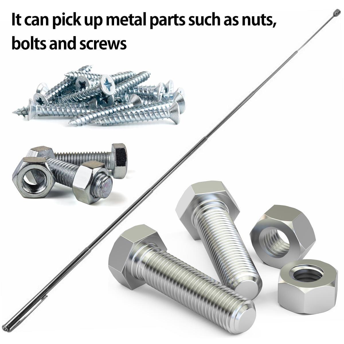 Yous Auto Telescoping Magnet Pen Pick Up Tools 1.5LB Extendable Magnet ...