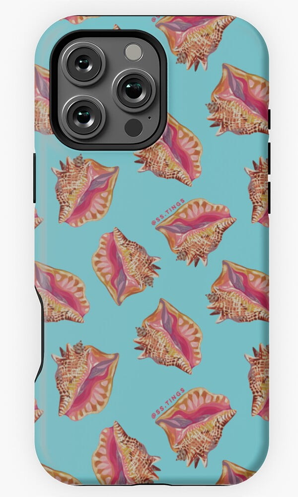 Yous Da Conch Lord of the Flies Quote Turquoise iPhone 11–16 Pro Max Compatible Phone Case ...