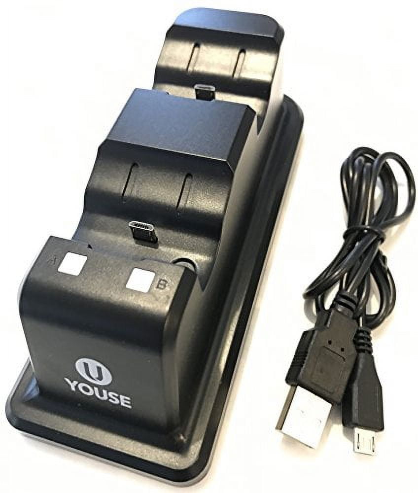 Youse Dual Wireless Video Game Controller with Charger for Xbox One ...